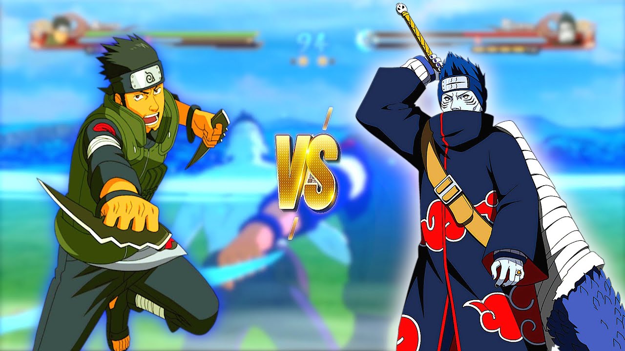 Asuma Sarutobi vs Kisame Hoshikage [akatsuki in the hidden leaf village ...