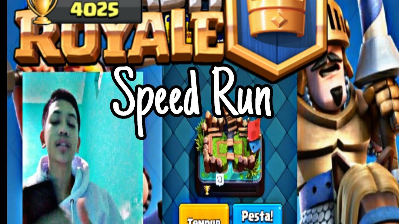 Speed Run Clash Royale,Menuju arena 10 - YouTube