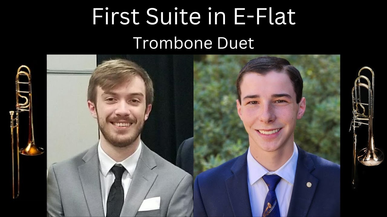 1st Suite in E-flat for 2 Trombones | Chaconne - YouTube