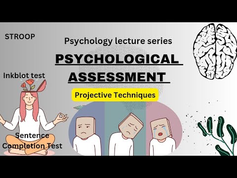 Psychological Assessment / Projective Techniques/ Stroop / Inkblot test ...