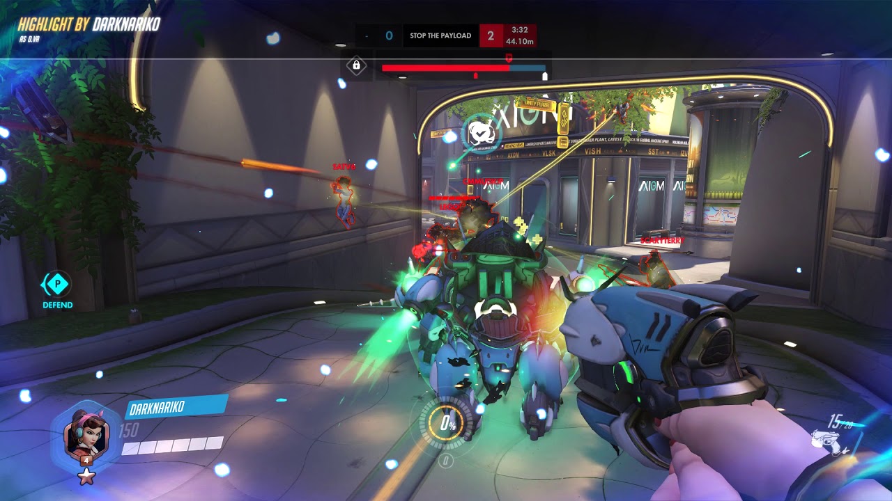 Overwatch Highlight Dva - YouTube
