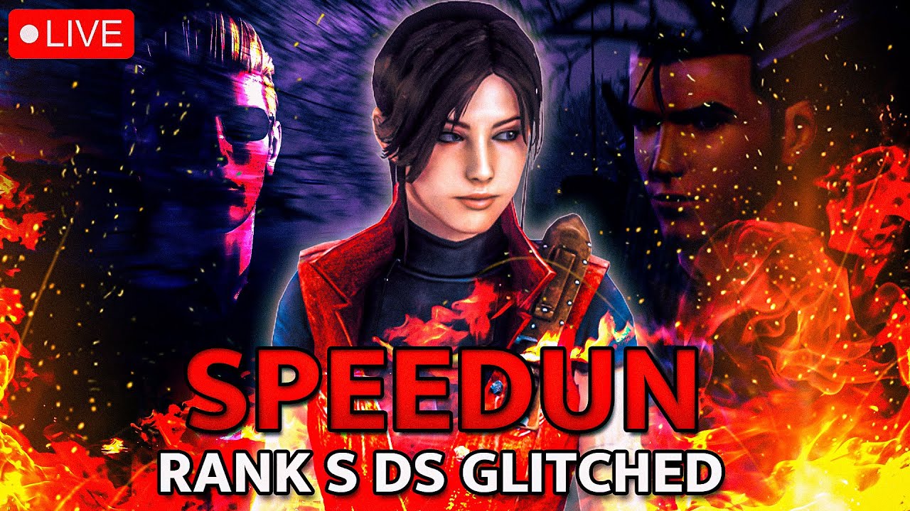 RESIDENT EVIL CODE VERONICA SPEEDRUN RANK S DS GLITCHED - YouTube