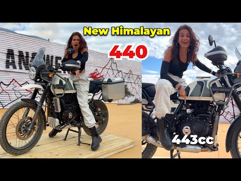Himalayan 440 launched -new engine, lighter bike than 450! 