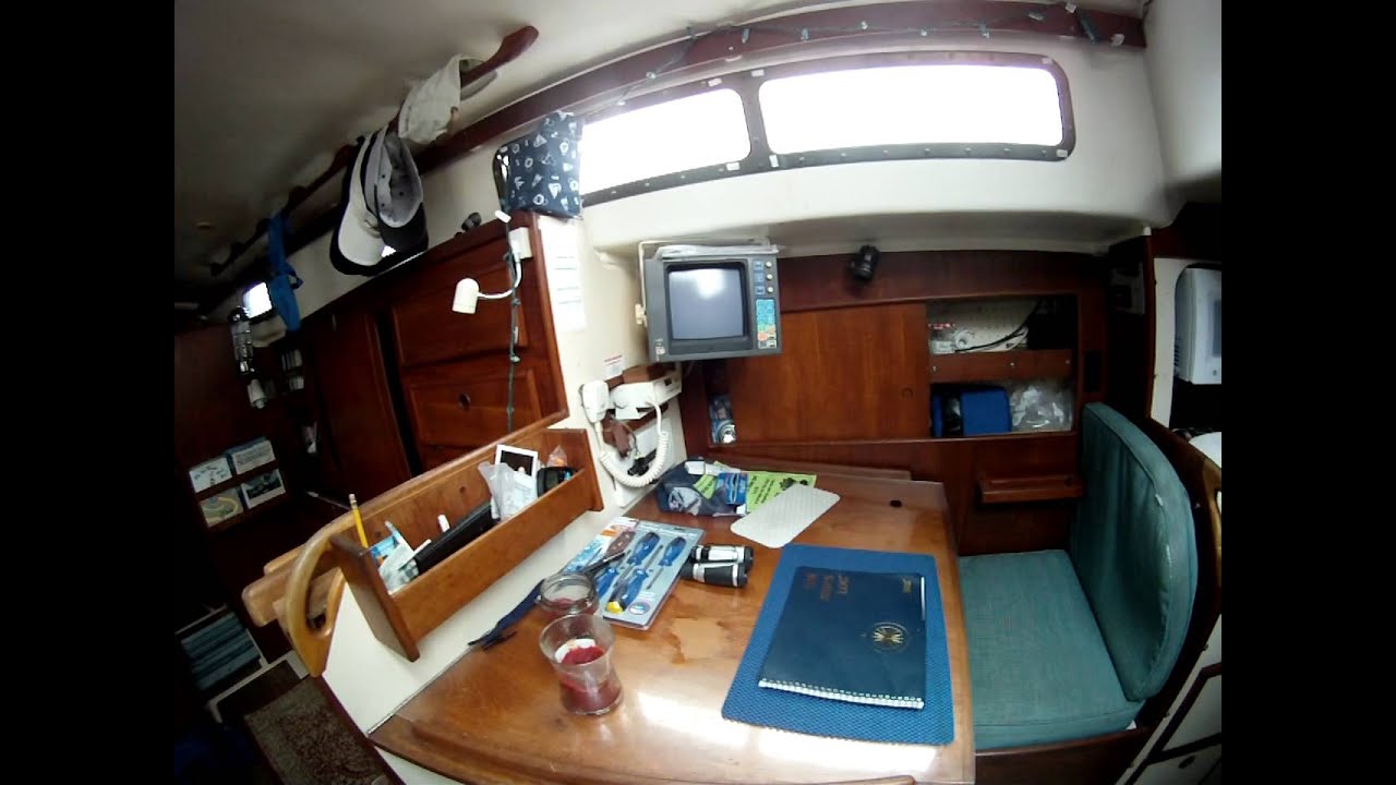 Liveaboard Whitby 42; A Quick Tour - YouTube