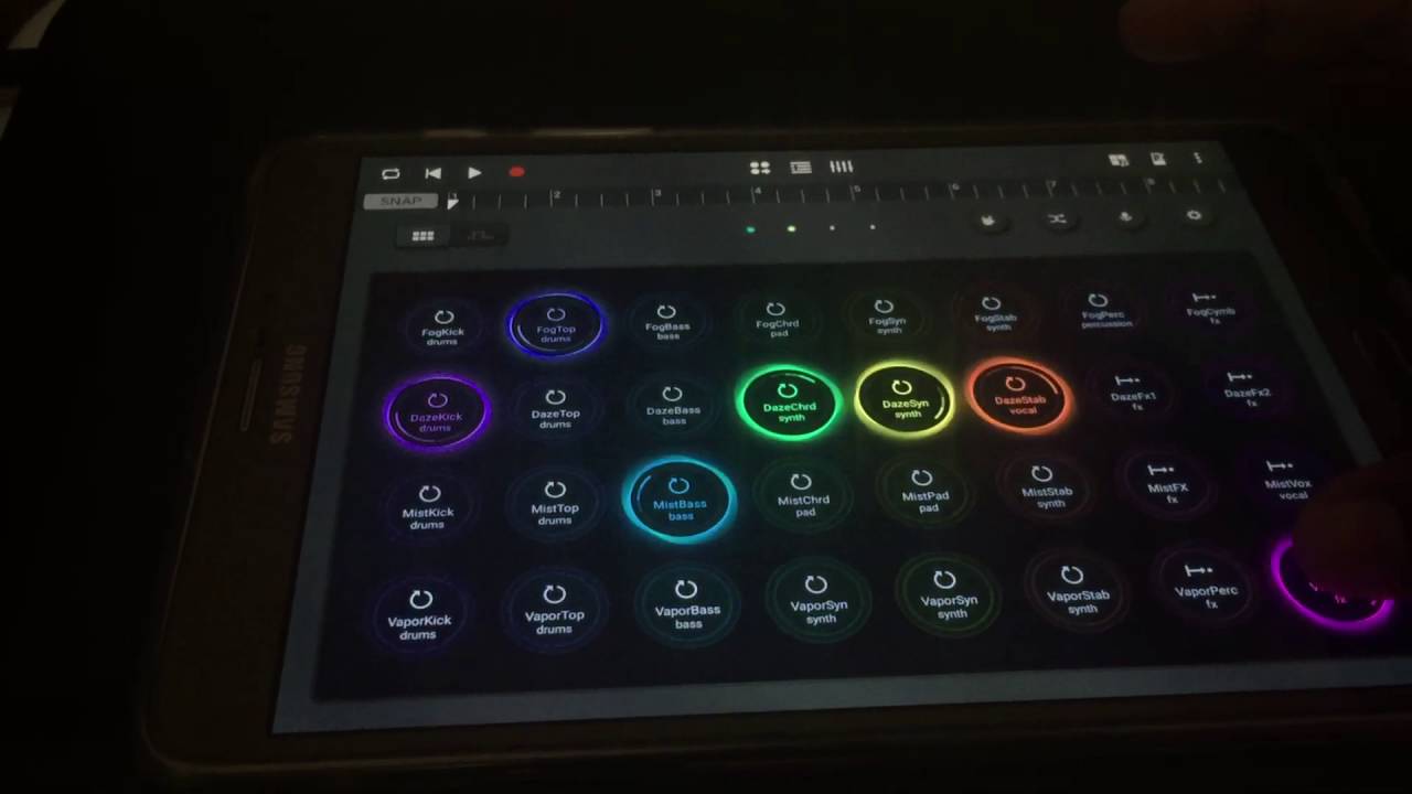 Best DJ music pad on your android samsung smartphone !!! - YouTube