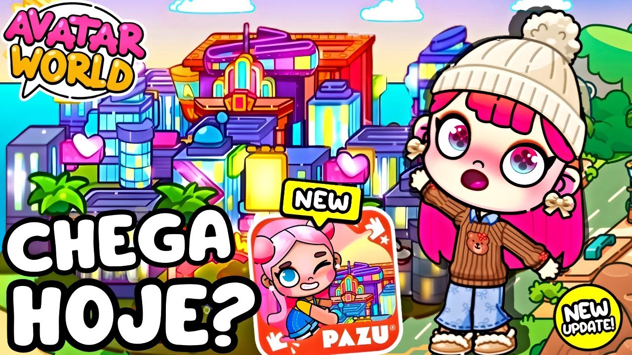 VAI CHEGAR HOJE? A NOVA CIDADE DO AVATAR WORLD!! - YouTube