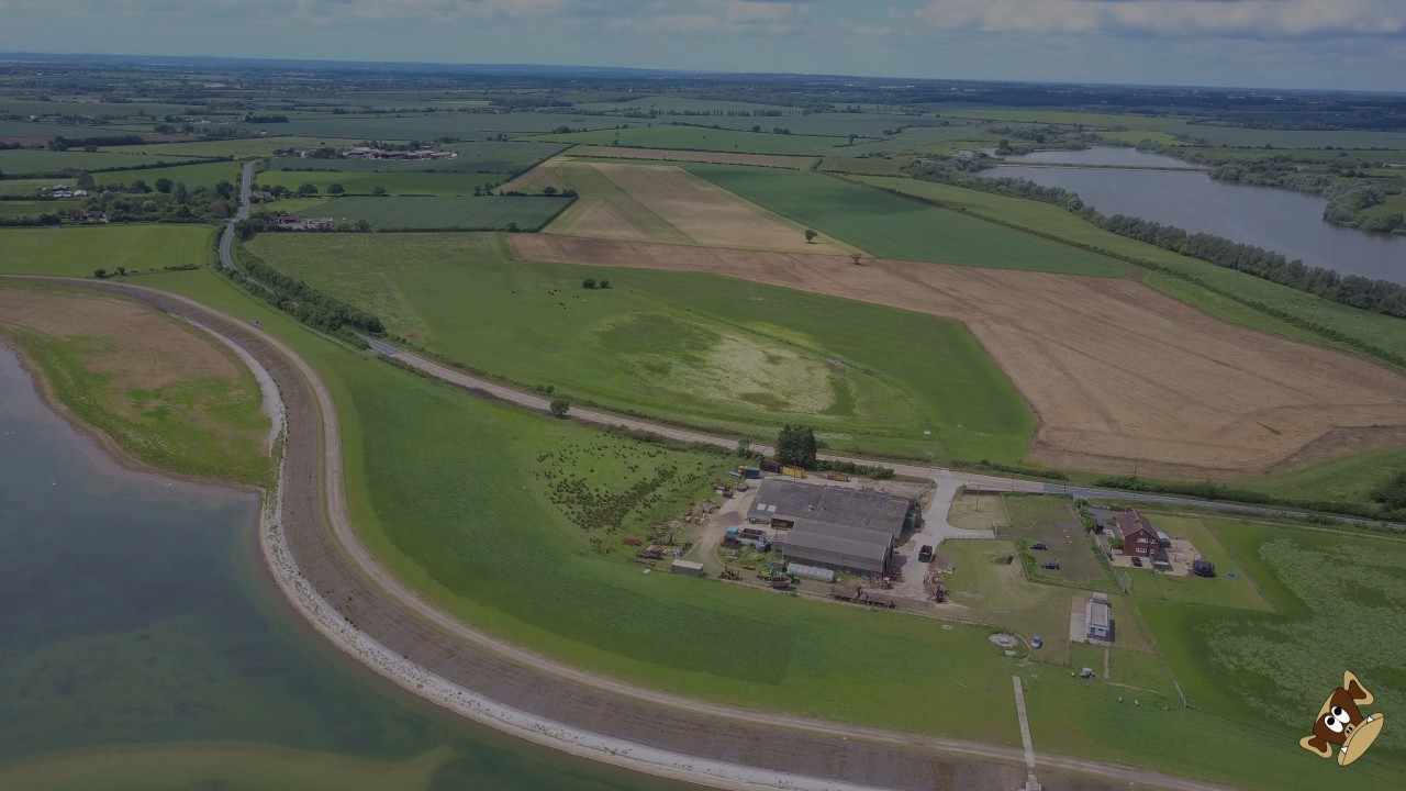 Abberton Reservoir, Essex, UK Drone Footage - YouTube