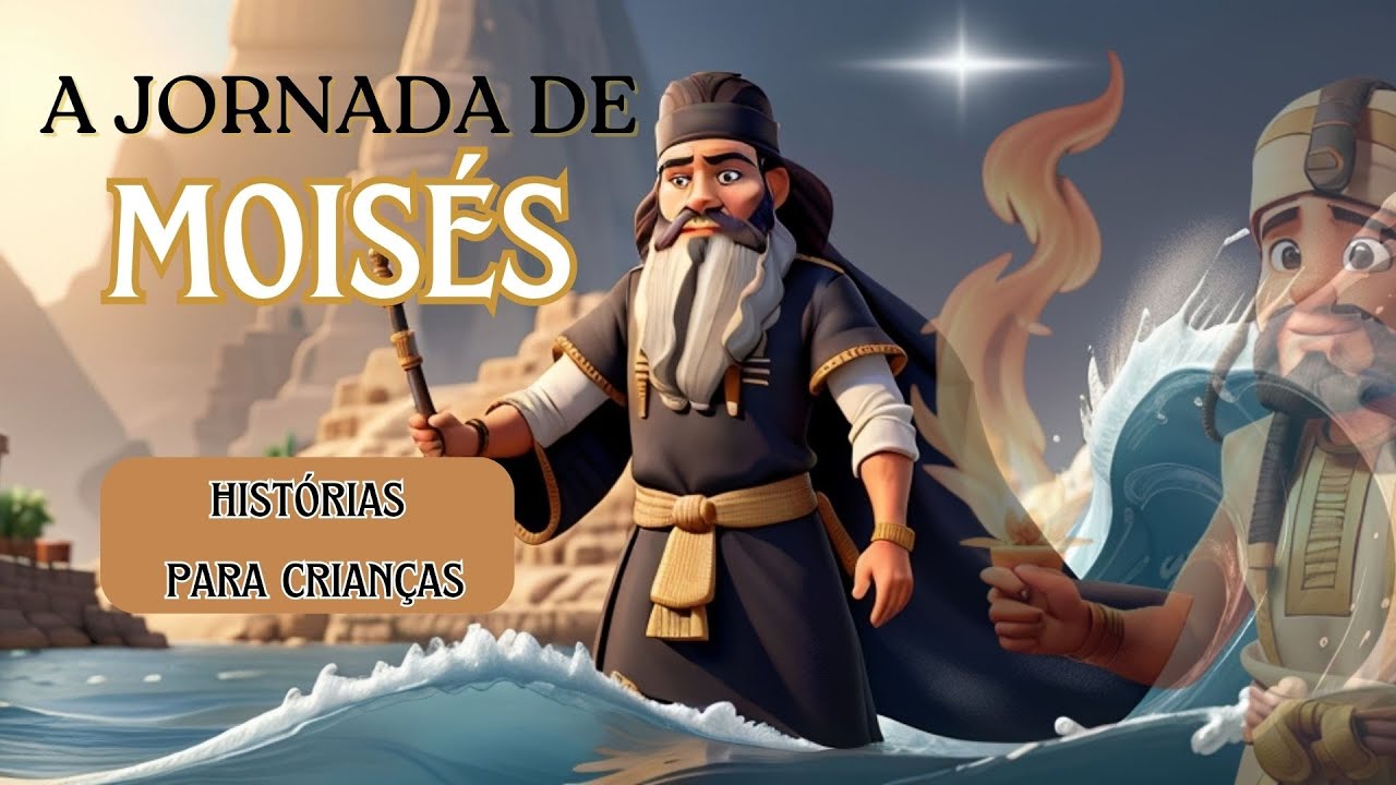 História de Moisés Para Crianças/ Desenhos Biblicos - YouTube