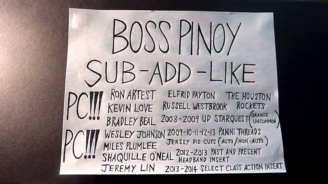 Package Mail Day From Boss Pinoy - 01/30/15 BELATED HAPPY BIRTHDAY BOSS ...