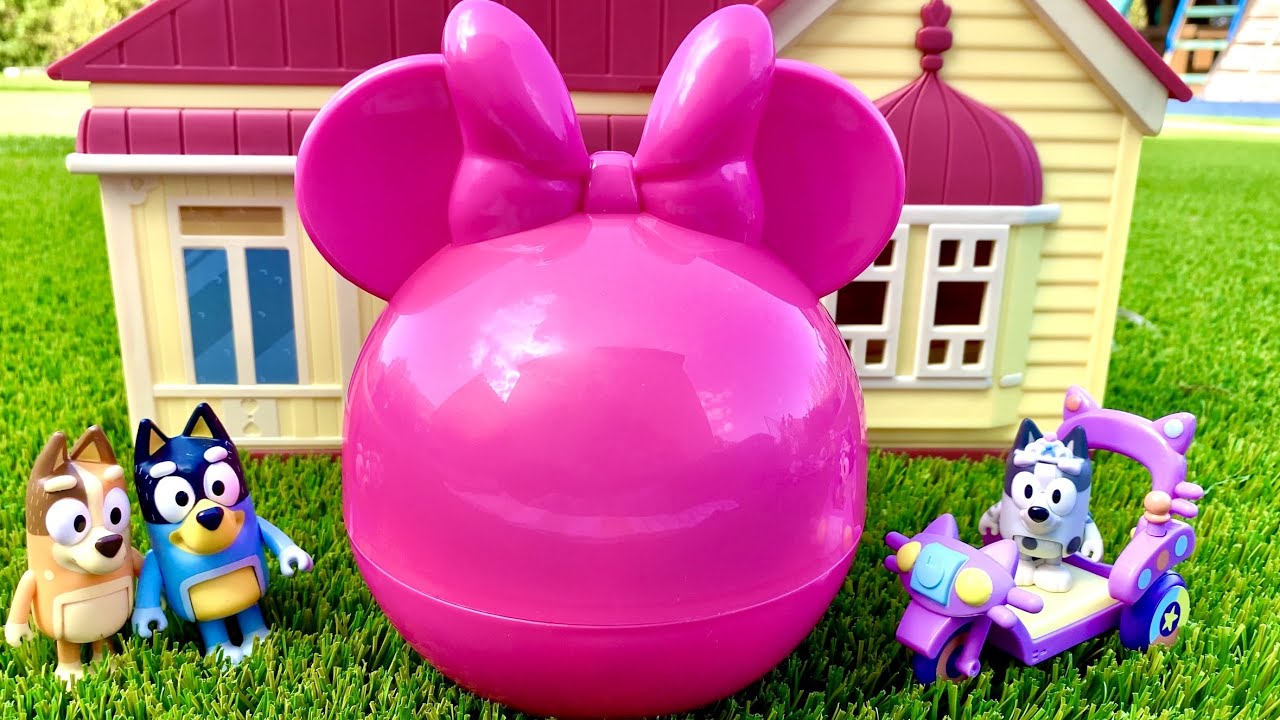 Bluey toys 🤣 Muffin Madness - Best moments ‼️ 45 minutes of Bluey toys ...