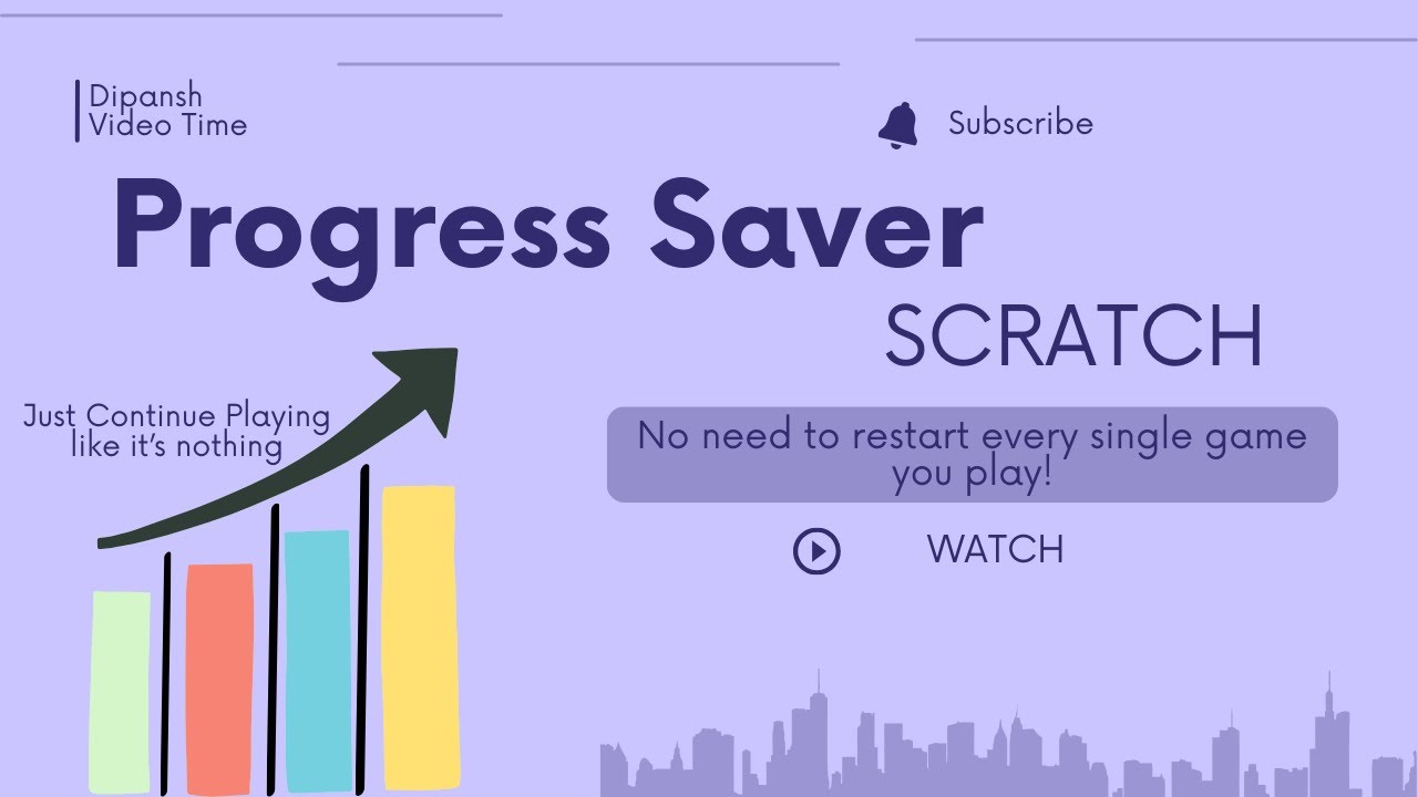 Progress Saver in Scratch.. No need to go back! - YouTube