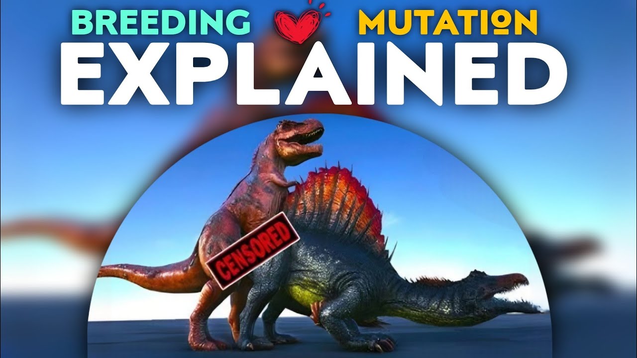 In ARK Survival, Master Dino Mutations & Breeding | OP Dino Babies ...