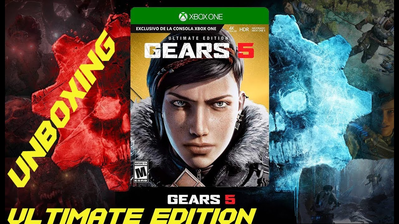 GEARS 5 ULTIMATE EDITION STEELBOOK | UNBOXING - YouTube
