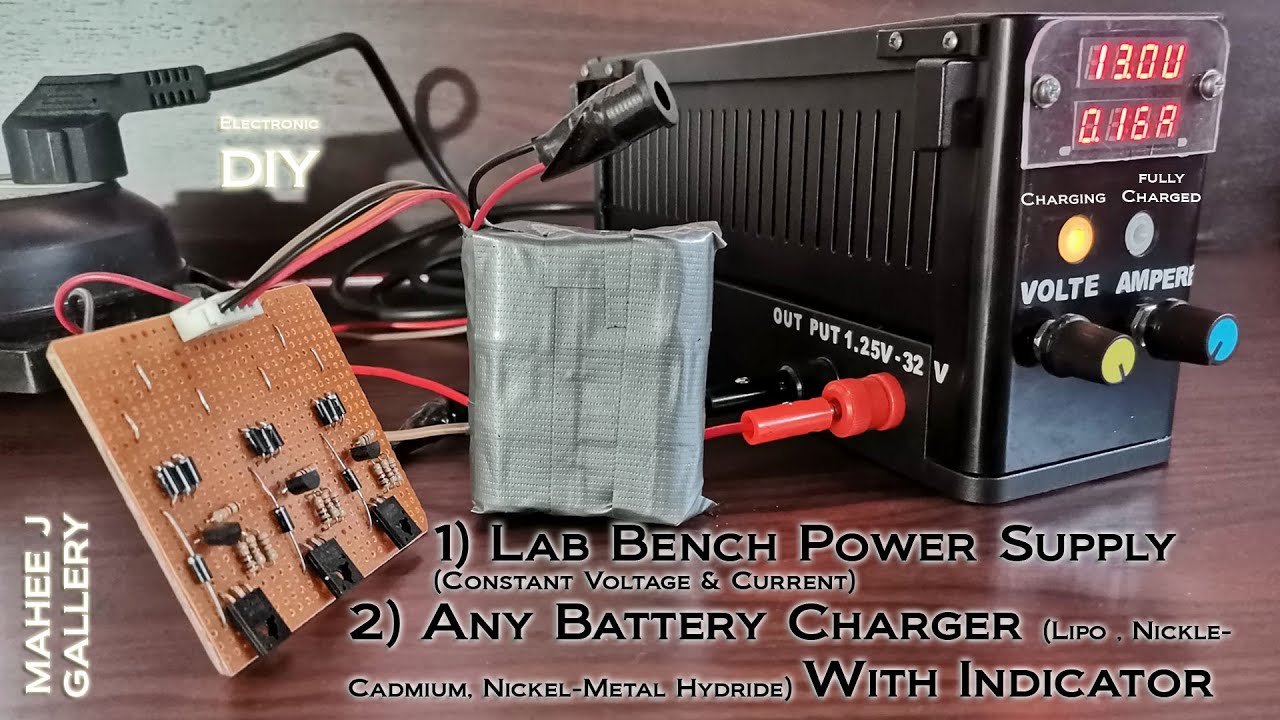 Lab Bench Power supply And Any Battery Charger 2021 / Constant Voltage ...