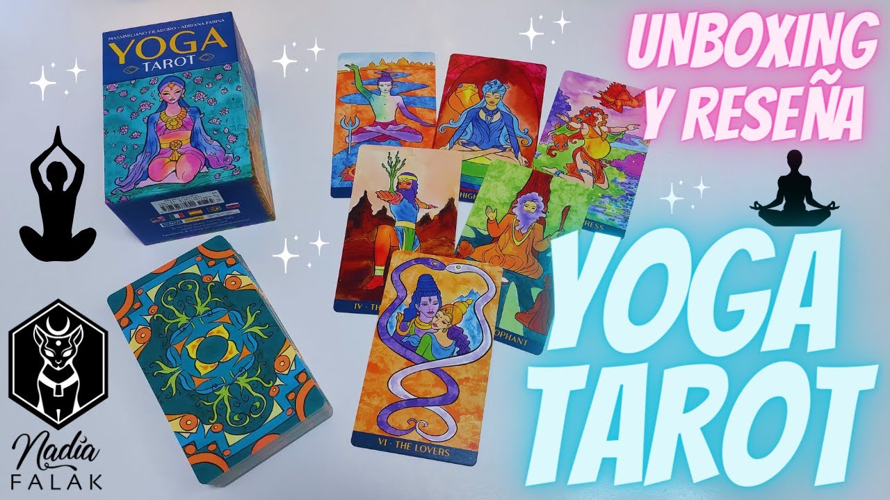 YOGA TAROT 🧘‍♀️ Unboxing y Reseña en Español Nadia Falak - YouTube