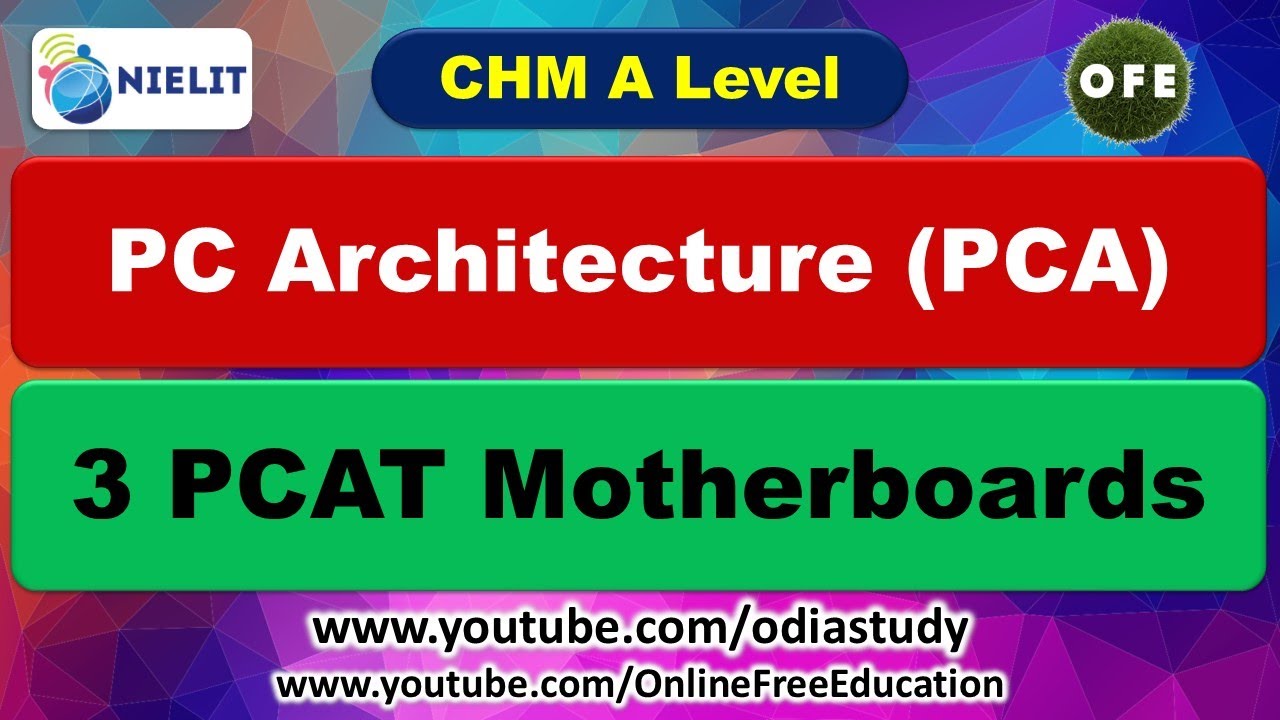 PCA 3 PCAT Motherboards - YouTube