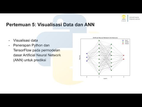 Visualisasi Data dan Pengenalan Artificial Neural Network (ANN) (Latihan Python DTM UI Batch 4 ...
