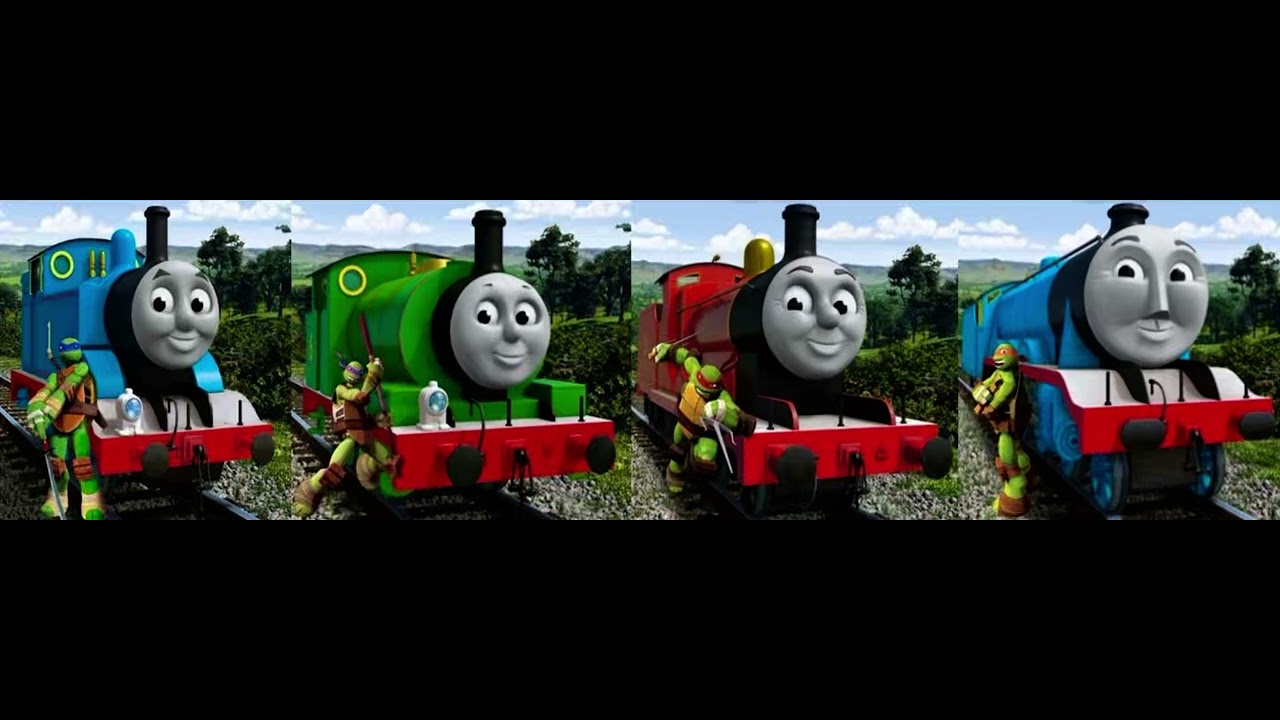 Thomas & Friends and the Teenage Mutant Ninja Turtles - YouTube