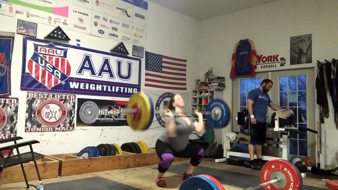 Amy Beth Zajac 90kg Cl @ MTHall 3-21-16 - YouTube