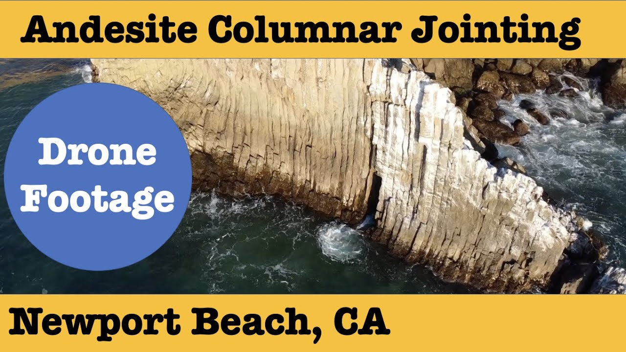 Andesite Columns | Drone Footage - YouTube