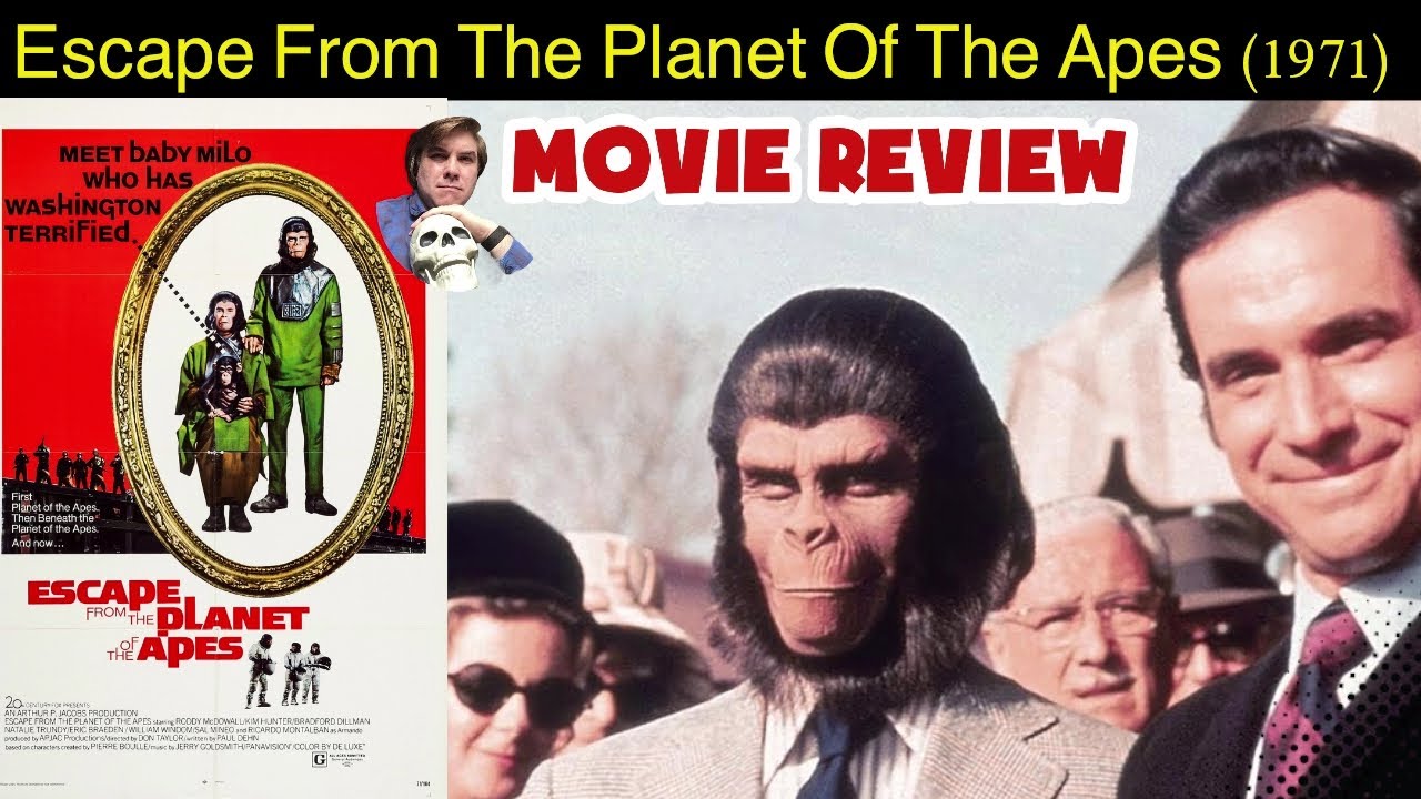 ESCAPE FROM THE PLANET OF THE APES (1971) - MOVIE REVIEW - YouTube
