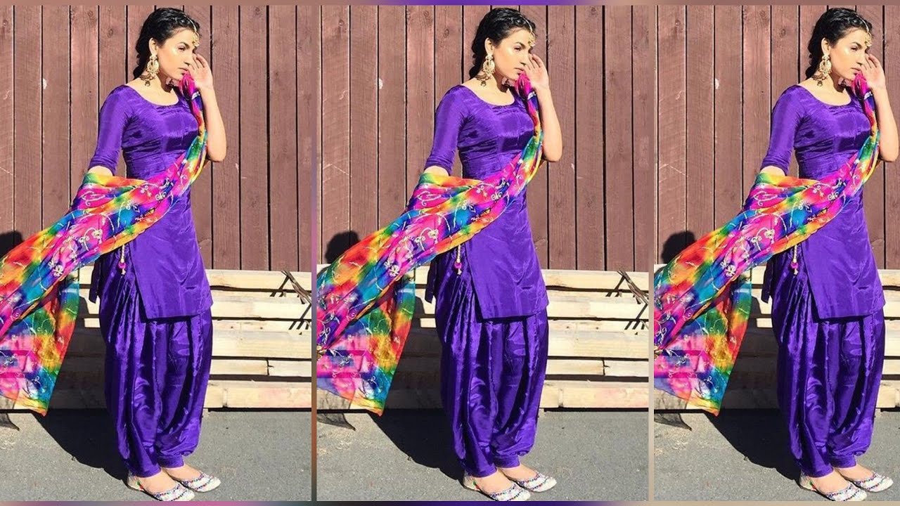 Plain Punjabi Suit Design!! latest Punjabi Salwar Kameez Design 2019/ ...