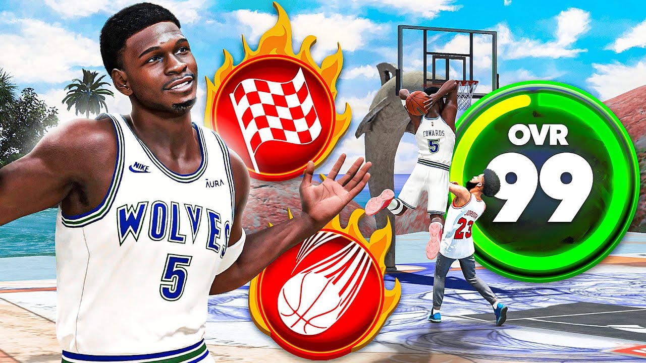 99 OVR ANTHONY EDWARDS BUILD is UNGUARDABLE in EVERY GAME-MODE (NBA ...