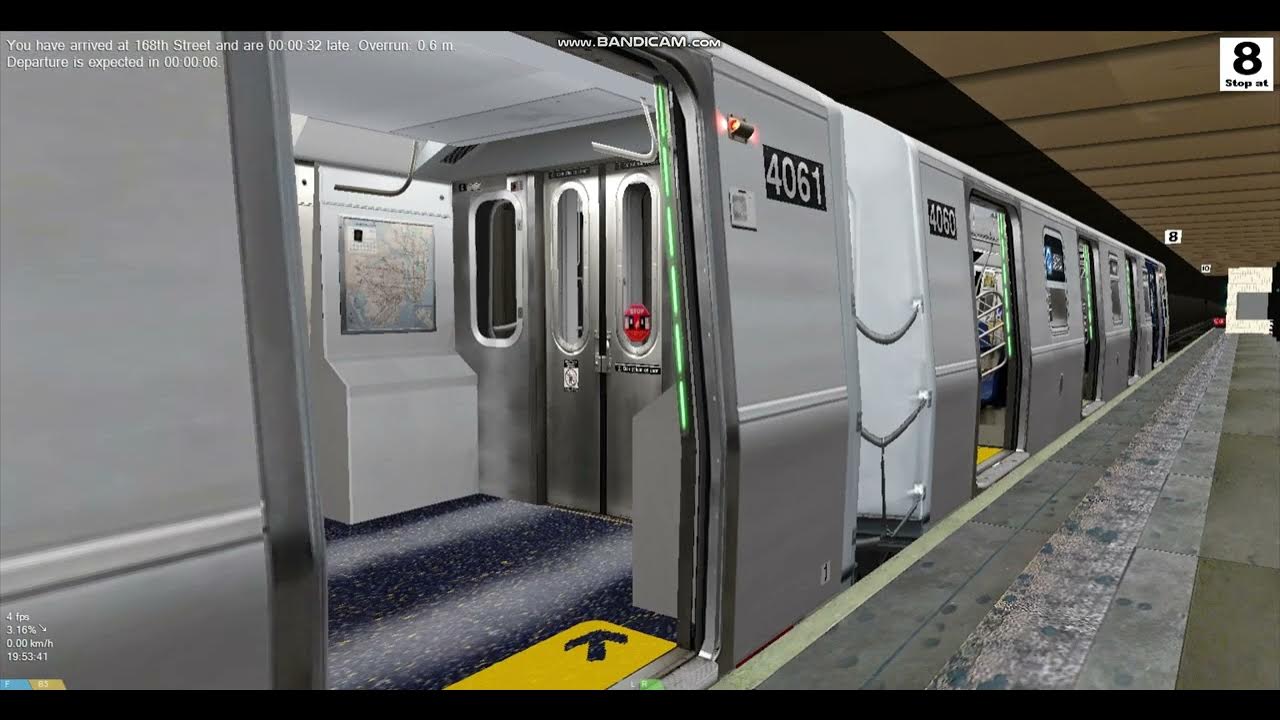 Openbve R211A 2023 C Train Arriving & Departing at 168th Street - YouTube