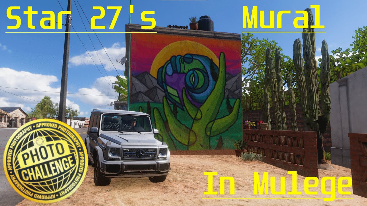 Star 27's Mural In Mulege Location | Forza Horizon 5 - YouTube