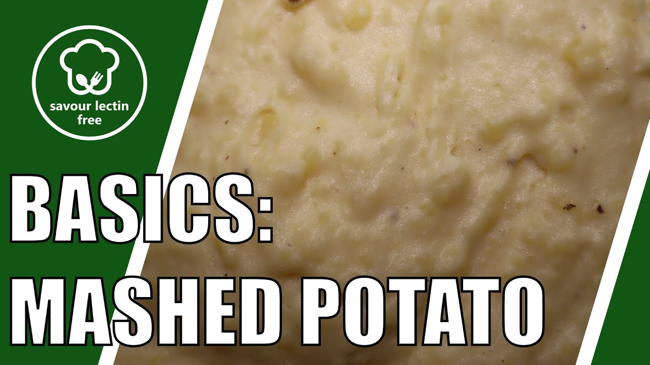 savour lectin free - basics - mashed potato - YouTube