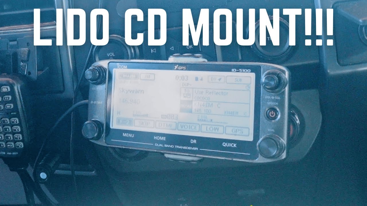 Unboxing & Installing the LIDO CD Mount for Icom ID-5100A | Perfect ...
