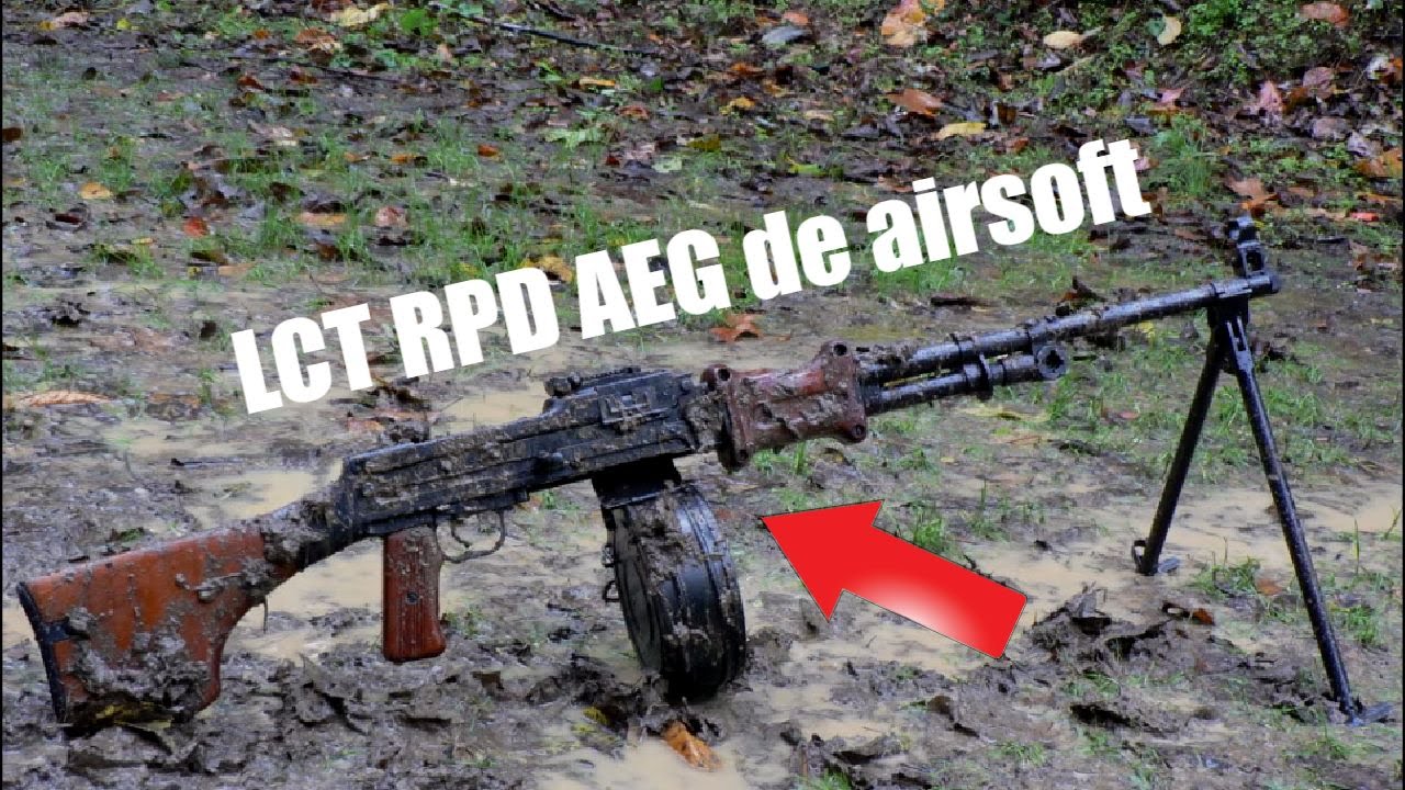 Nuevo soporte de airsoft RPD AEG de LCT Airsoft - airsoftBB - YouTube