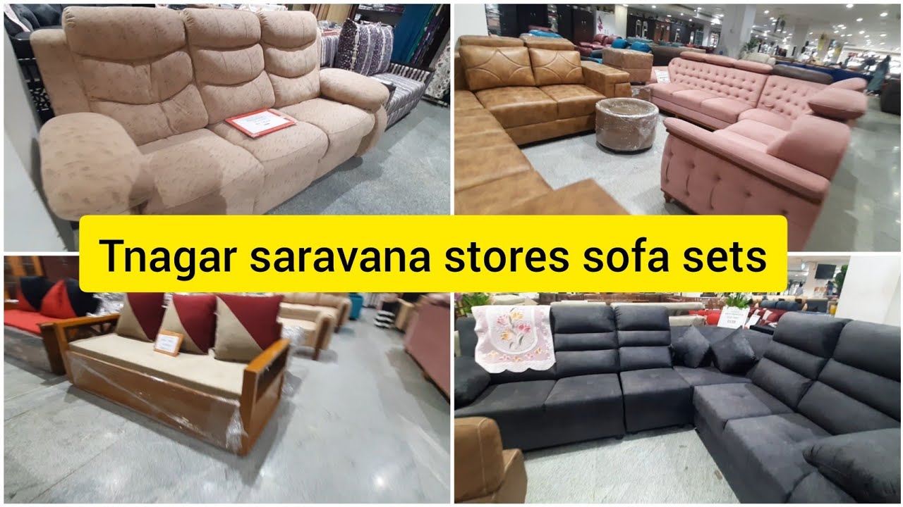 T nagar Saravana stores sofa set collection with price | Saravana ...