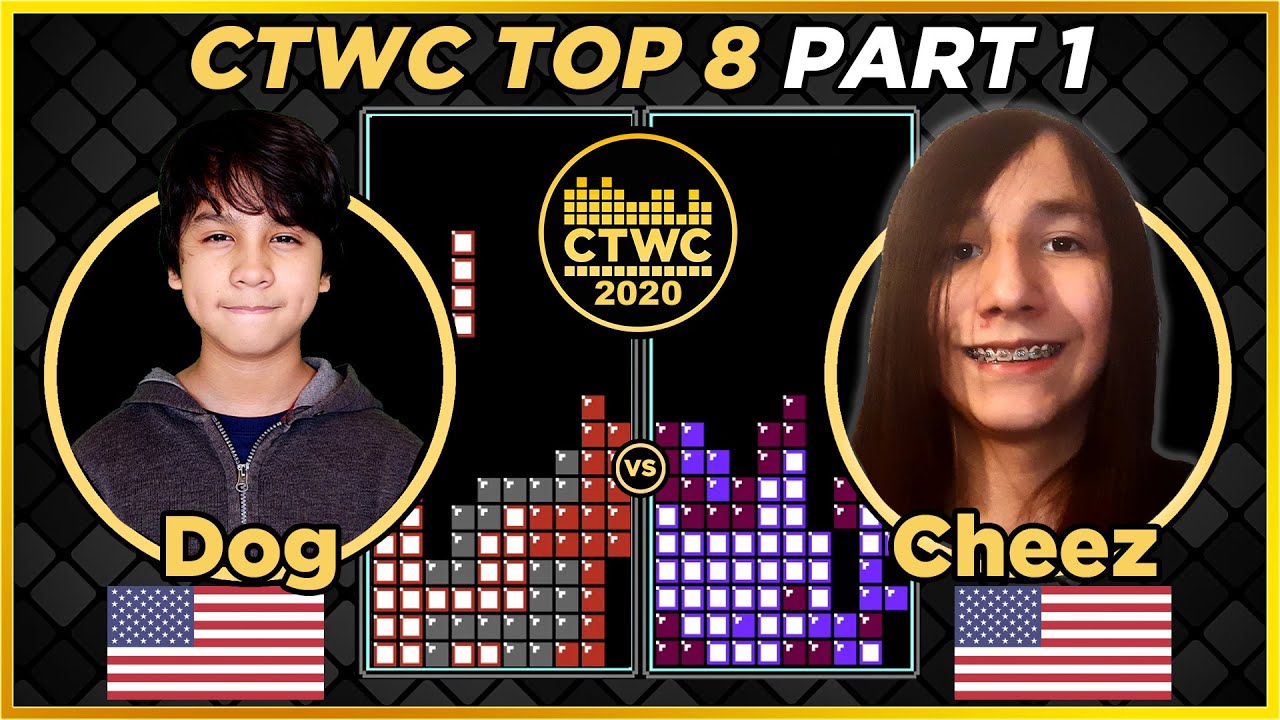2020 CTWC - TETRIS Top 8 - Dog vs. Cheez - TETRIS WORLD CHAMPIONSHIP ...