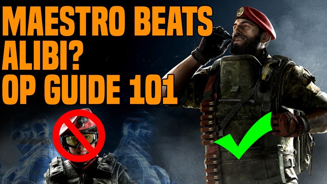 Maestro Operator Guide 101| Tips And Tricks | Rainbow Six Siege - YouTube