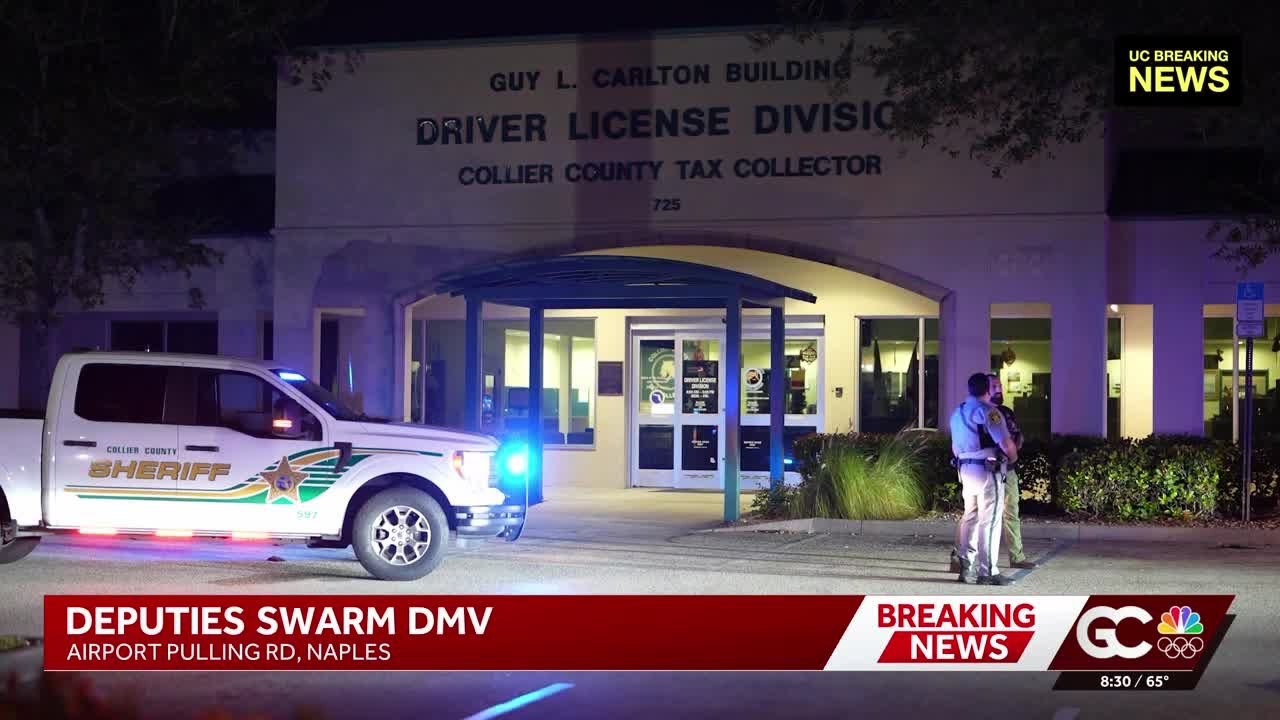 Collier County deputies respond to Florida Highway Safety building ...