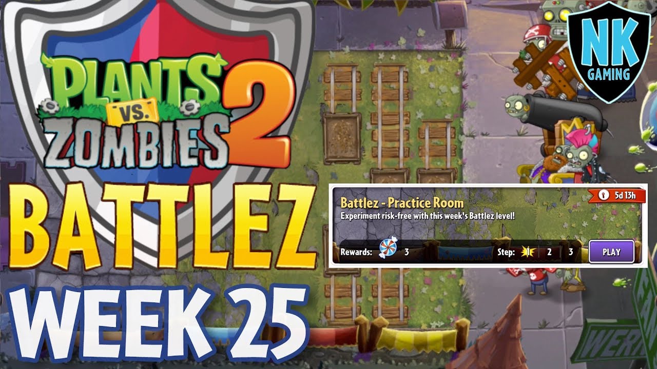 PvZ 2 - Battlez - Practice Room - YouTube