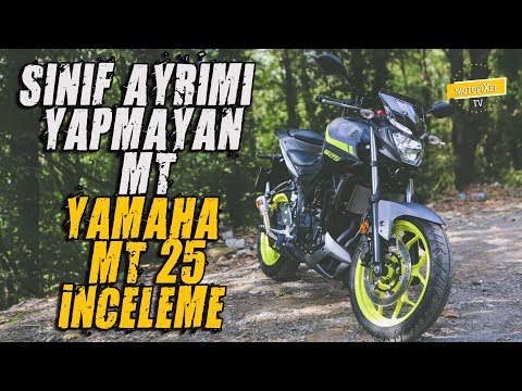 2018 Yamaha Mt 25 İnceleme