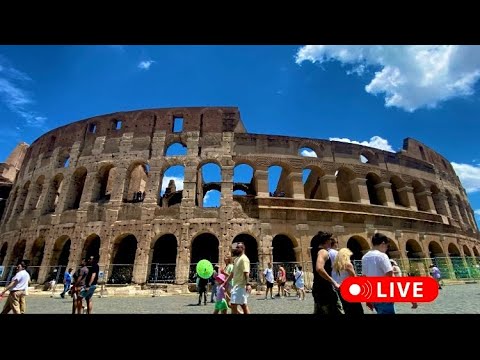 Live: Colosseum, Rome Italy - YouTube