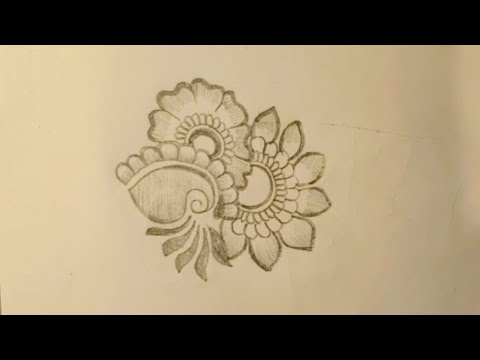Very easy pencil mehndi design tutorial 2025 ll @Rubymehandidesigner ...