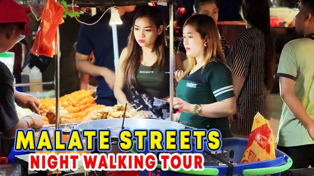 Walking MALATE MANILA at Night | MANILA NIGHTLIFE and KOREAN TOWN ...