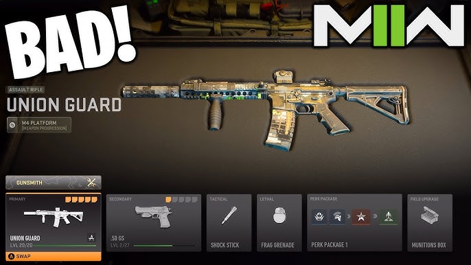 M4a1 Mw3 Class Setup