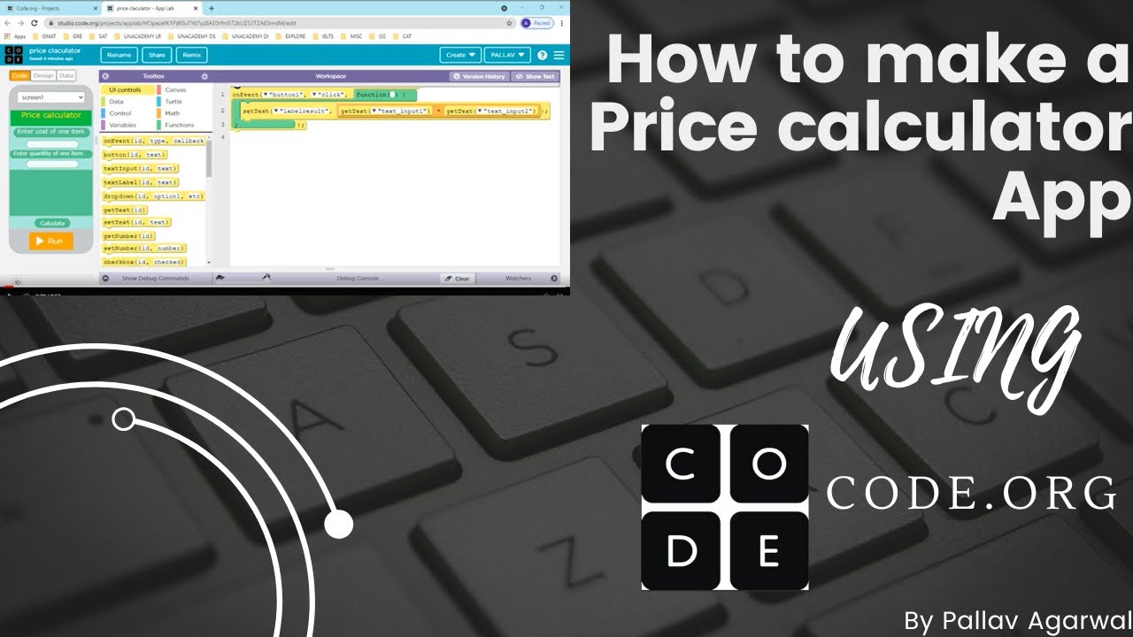 Price Calculator app - YouTube
