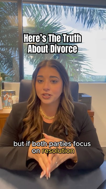 Here’s the Truth About Divorce - YouTube
