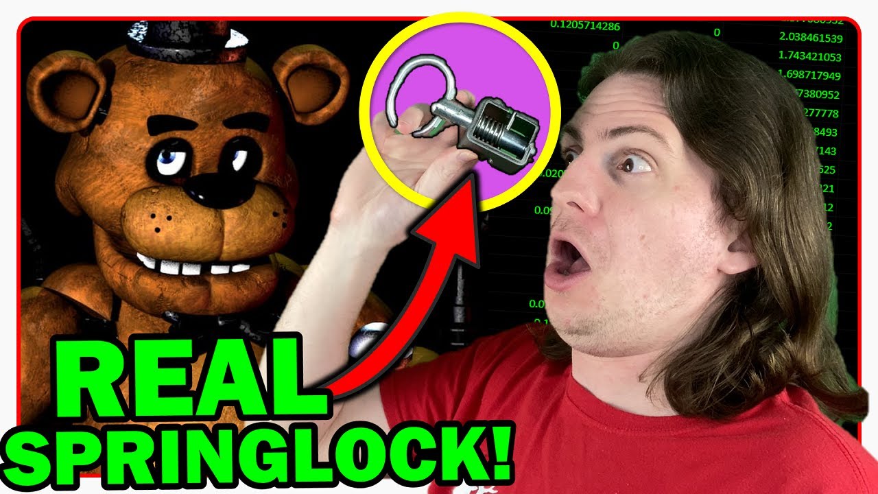 I Bought a REAL SPRINGLOCK to solve FNAF - YouTube