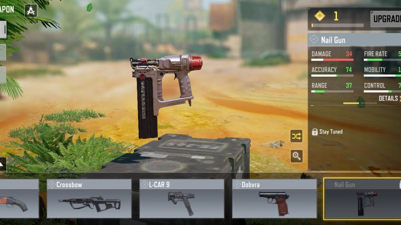 *NEW* codm nail gun pistol gameplay season 10 2023 - YouTube