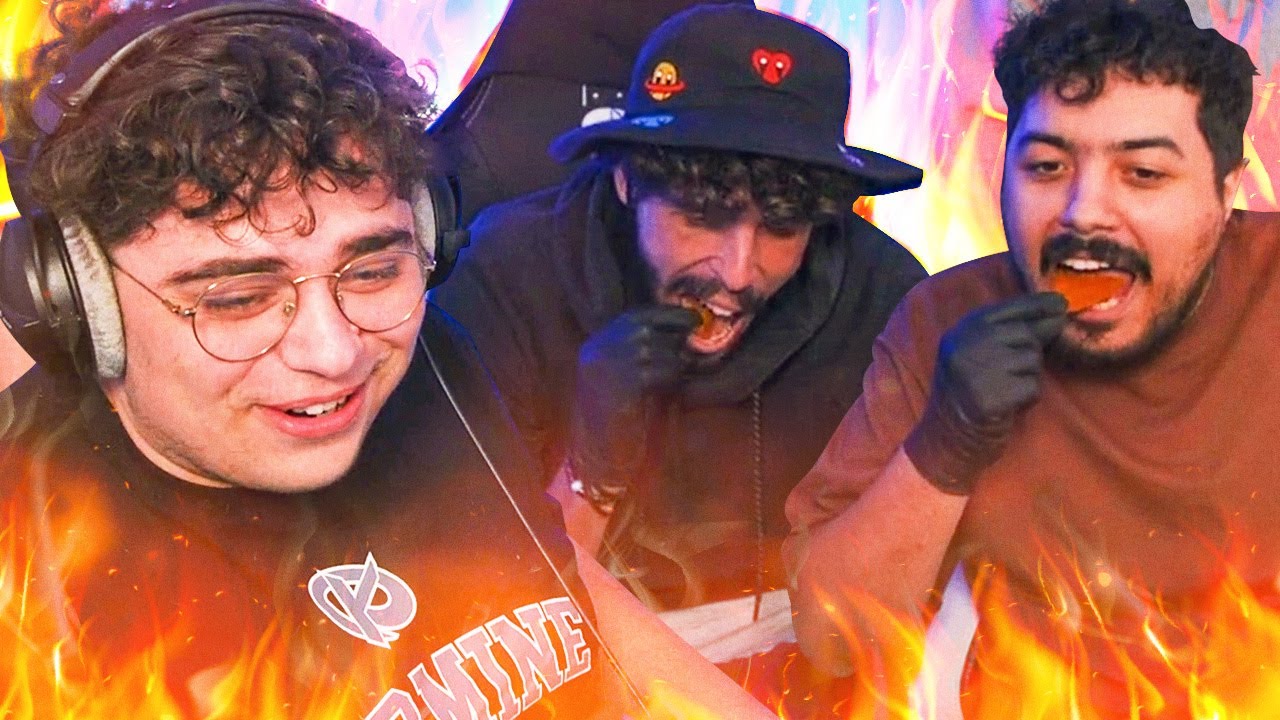 KOTEI & ALONZ MANGENT LA CHIPS LA PLUS PIQUANTE DU MONDE ft. KAMEL ...