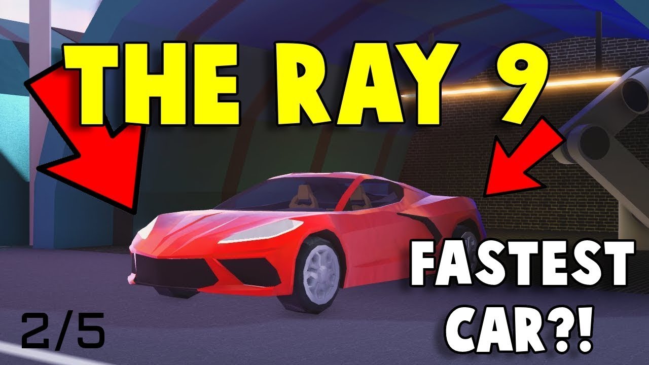 NEW RAY-9 VEHICLE - JAILBREAK 5 DAYS A VEHICLE DAY 2! - YouTube