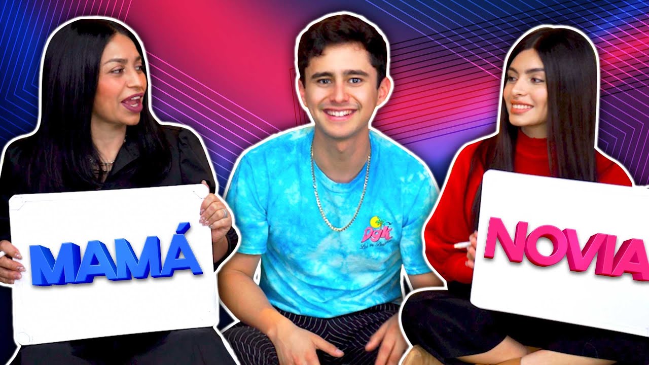 ¿Quién me conoce más? Mi mamá Vs mi novia - YouTube