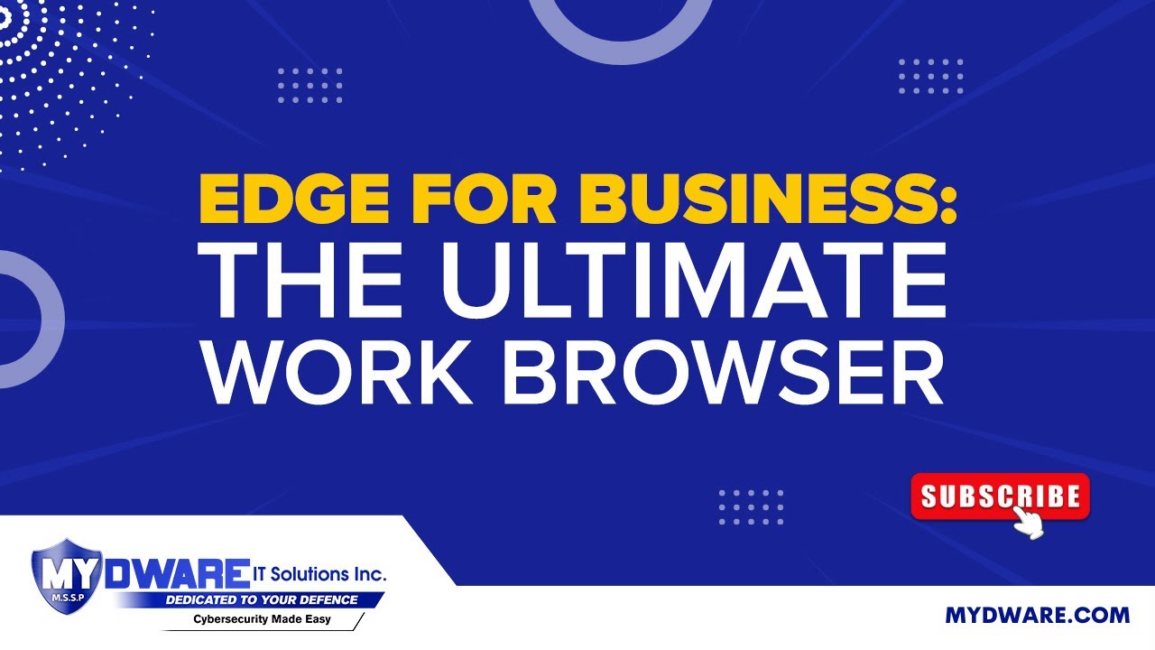 Edge for Business: The Ultimate work browser - YouTube